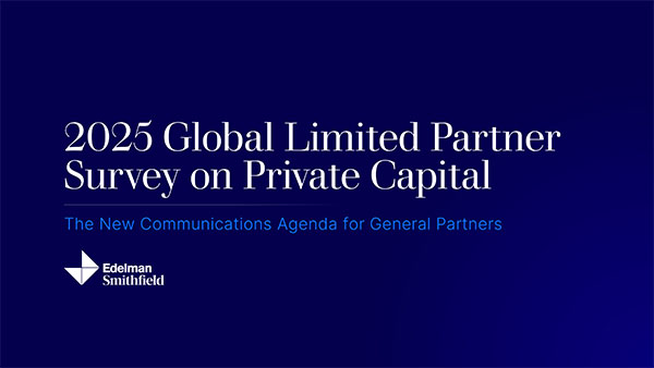 2025 Global LP Survey | Edelman Smithfield